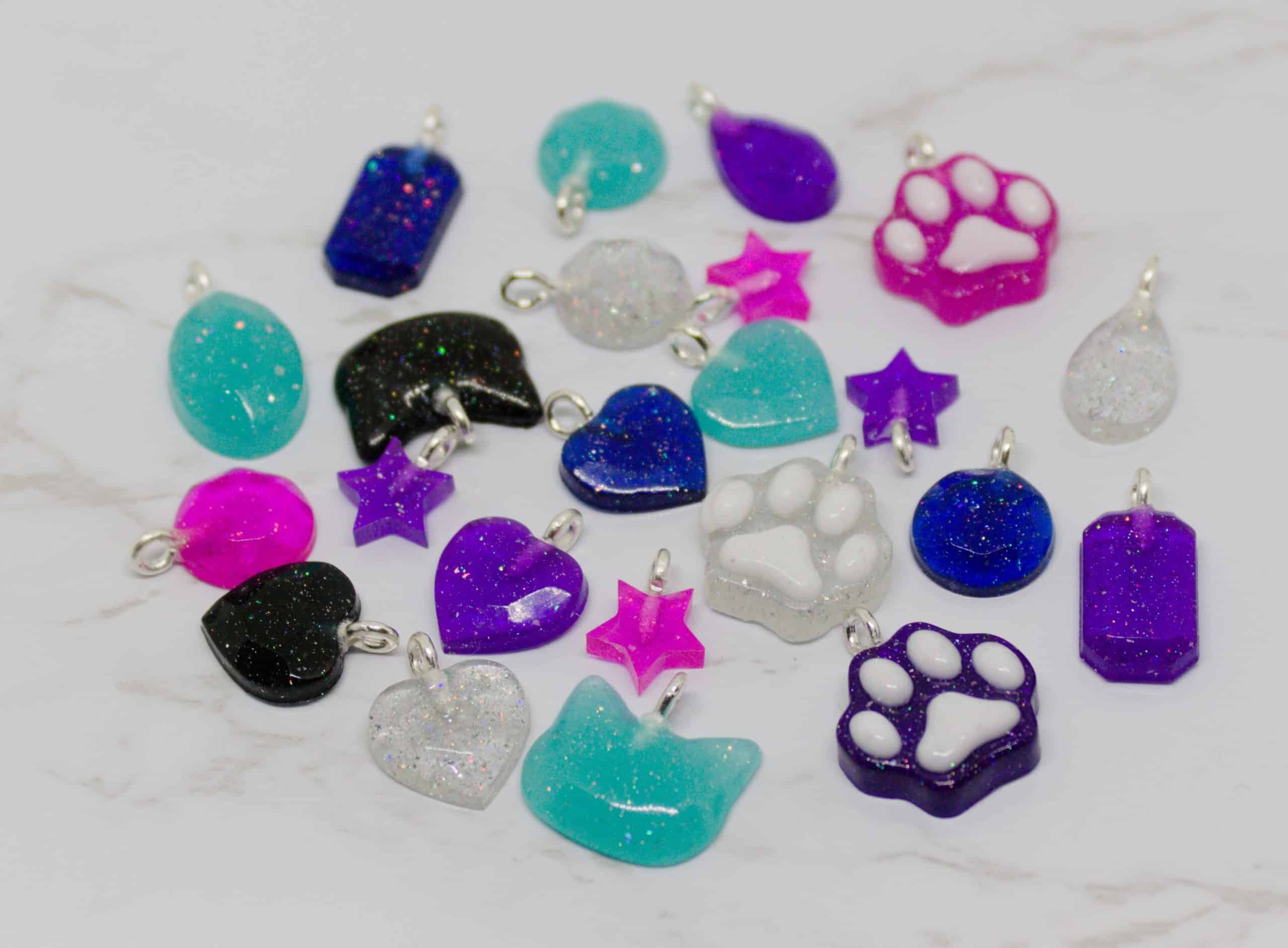 Fun and unique handmade resin stitch markers - Indie Untangled
