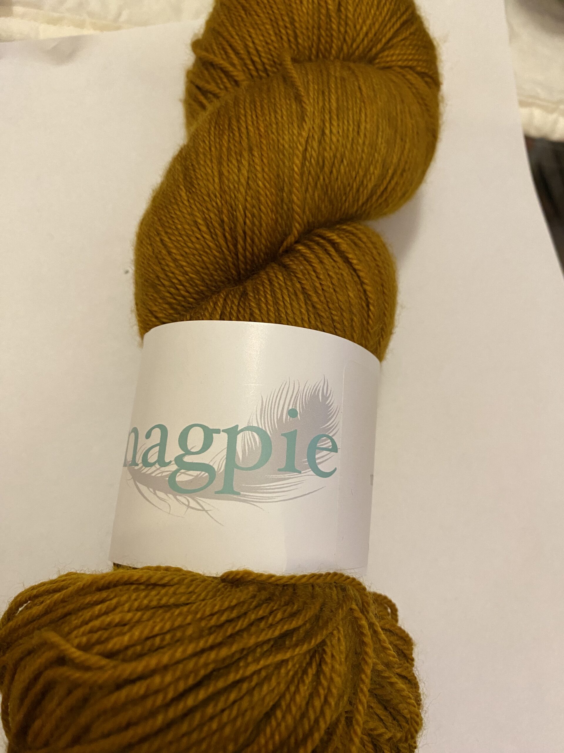 One skein rust color yarn – Indie Untangled